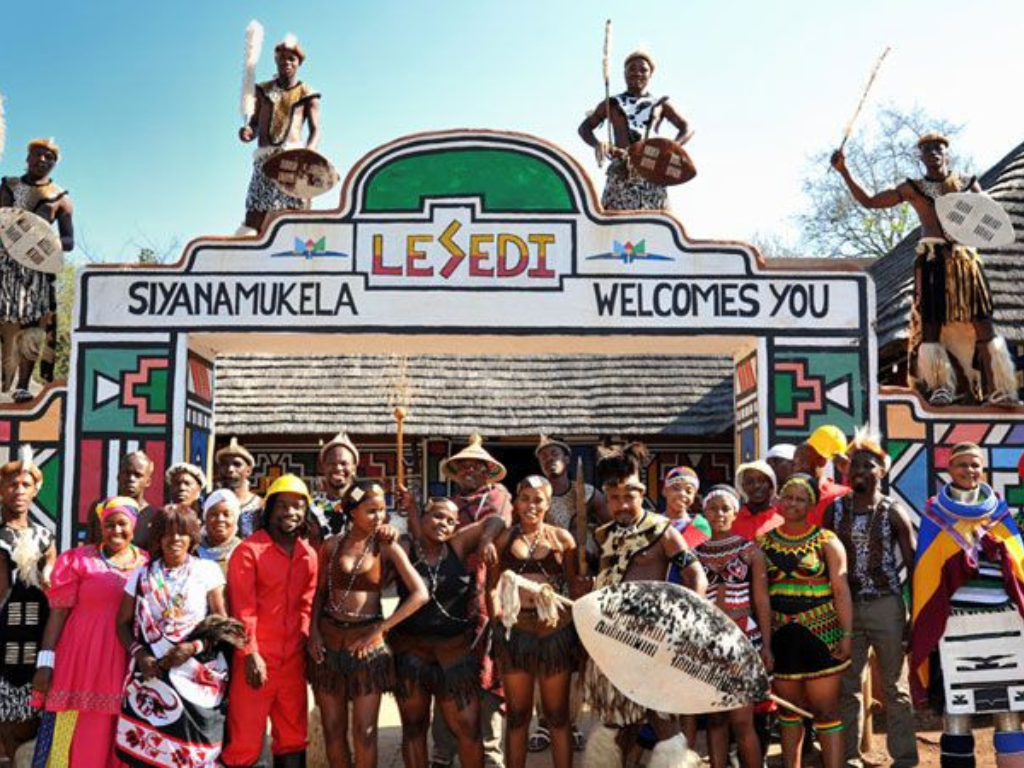 1-Day Lesedi Village Tour from Johannesburg